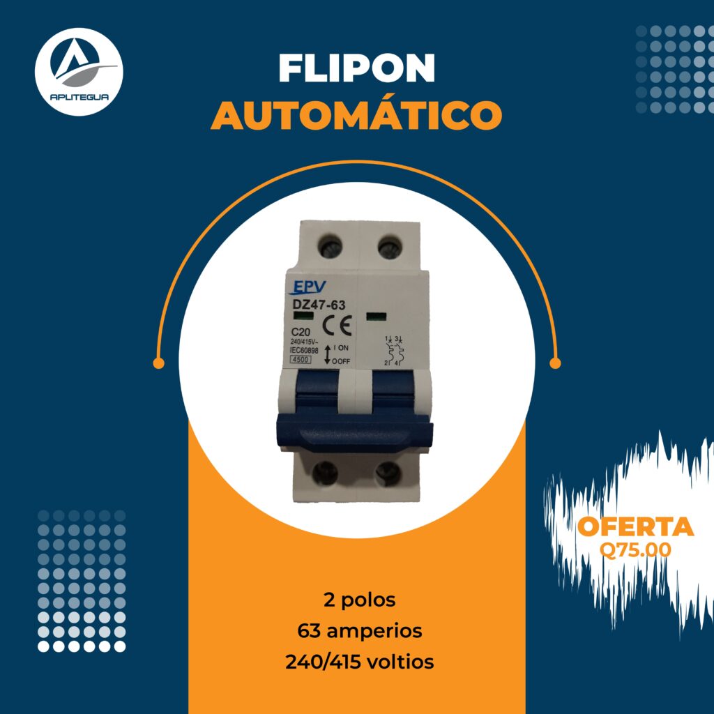 Flipon Automático - APLITESAL